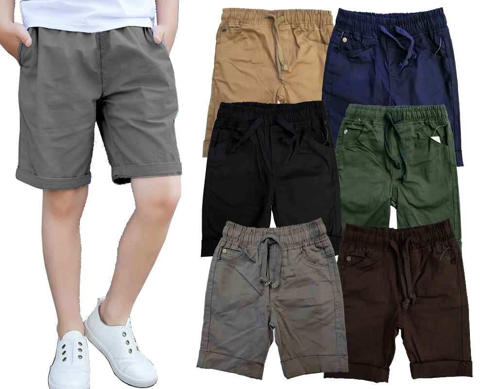 WB SHORT SLACK Pant High Quality (1Y - 12Y) - 7 Colors Kids short pants ...