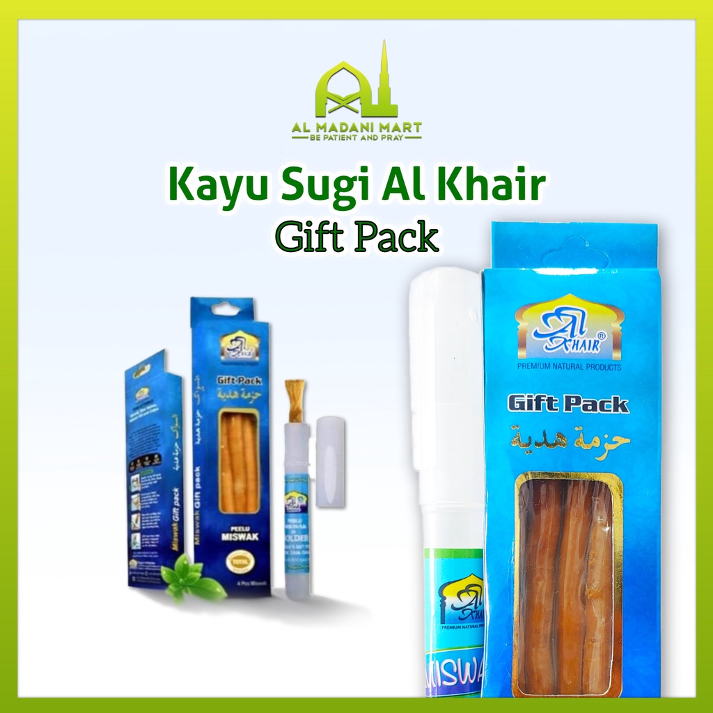 AL KHAIR Kayu Sugi Gift Pack Miswak Gift Pack | Shopee Malaysia