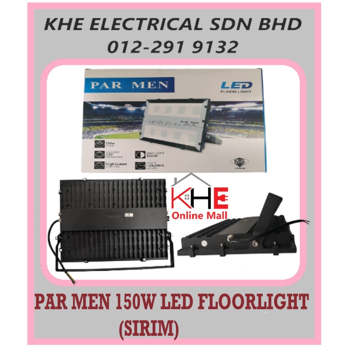 PAR MEN 100/150/200W LED Flood Light , Outdoor Lighting / LED Lampu ...