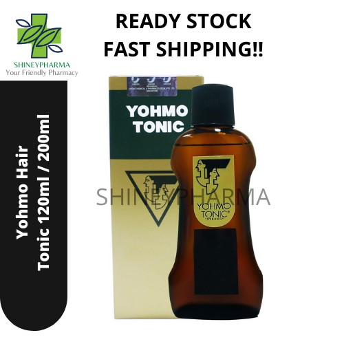 Yohmo Hair Tonic 120ml/200ml Hair Fall Strengthen Hair Tonic | Shopee ...
