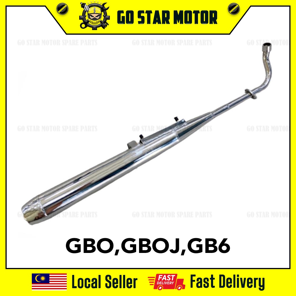 GBOJ GBO BULAT FAME GB-6 STANDARD EXHAUST PIPE STD EKZOS GBO J GBO-J ...