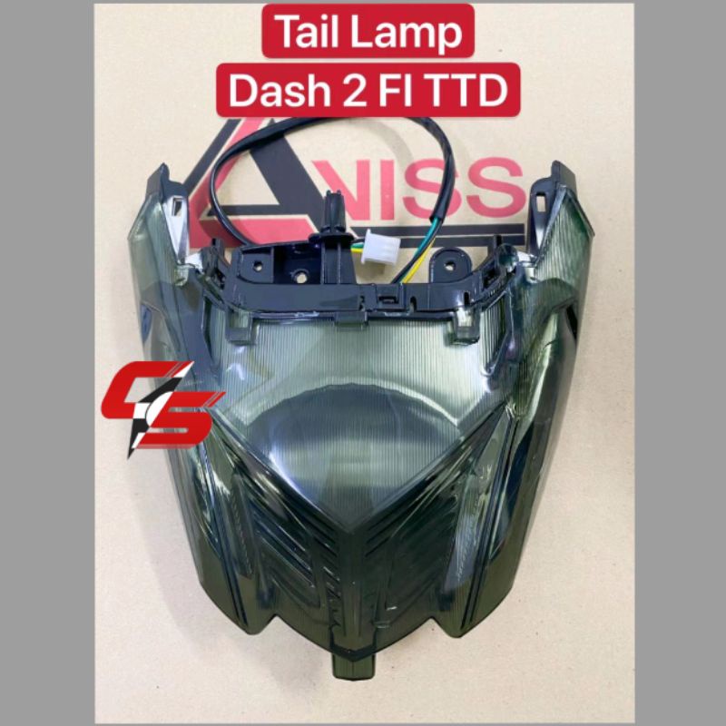 HONDA DASH110 NEW FI DASH V2 FI DASH 2 FI V3 / DASH125i DASH125 Tail Lamp Set With Signal Clear ...