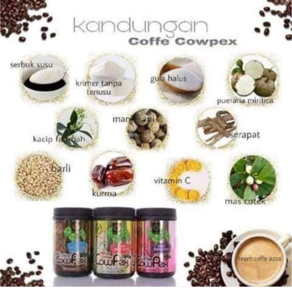 Cowpex Coffee PraCampuran Jamu Modern | Shopee Malaysia