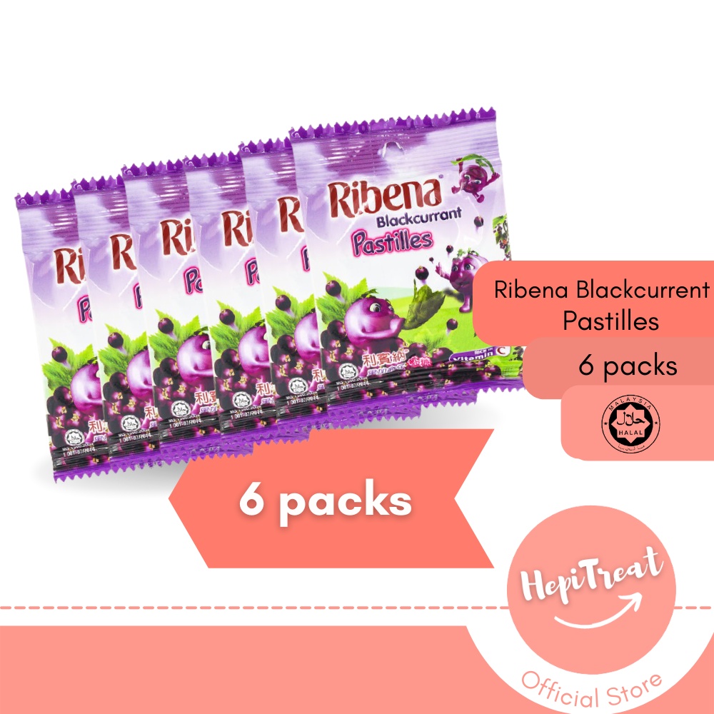 Ribena Pastilles Blackcurrant Gummy Chewy Candy 10g by Hepi Treat ...
