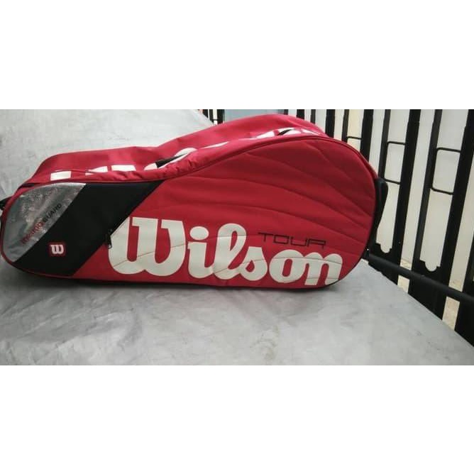Best Selling Wilson Thermoguard Tennis Racket Bag | Shopee Malaysia