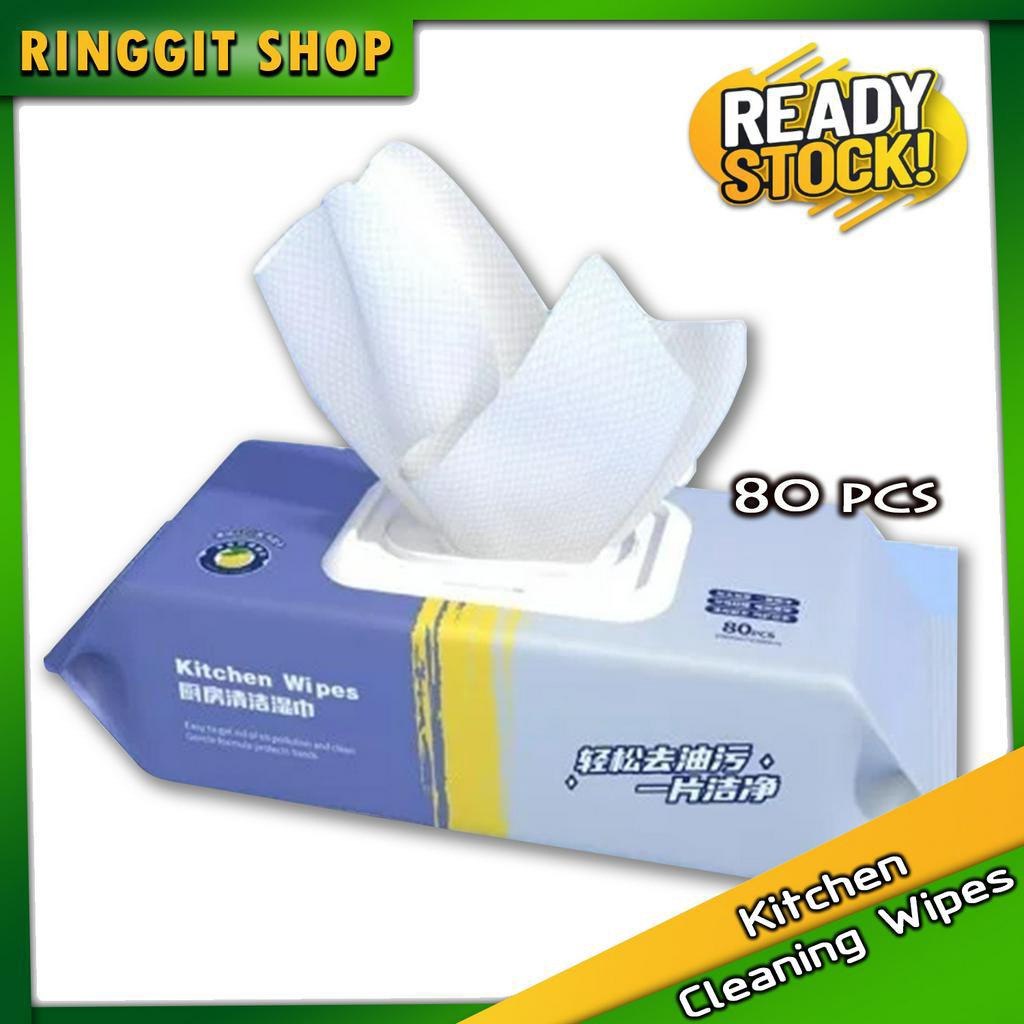 RinggitShop Kitchen Cleaning Wipes Kitchen Wet Tissue Kitchen ...