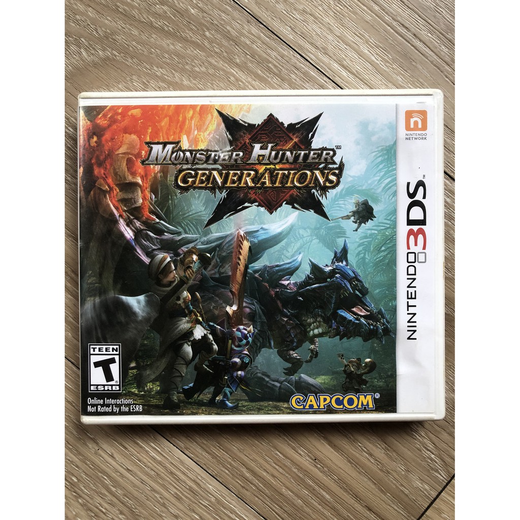 Original US 3DS Sheet Monster Hunter Generation (ENG) | Shopee Malaysia