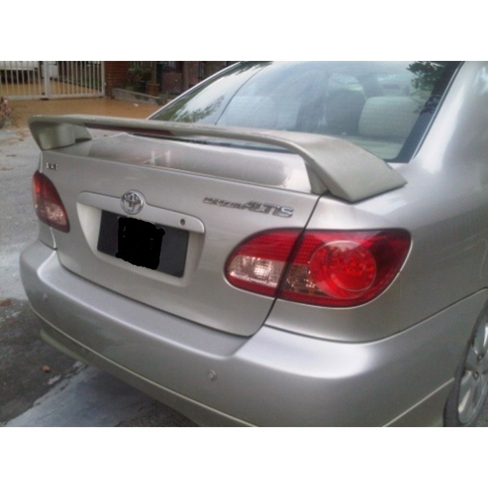 **TOYOTA ALTIS 2001 - 2007 ( TRD ) SPOILER - FRP | Shopee Malaysia