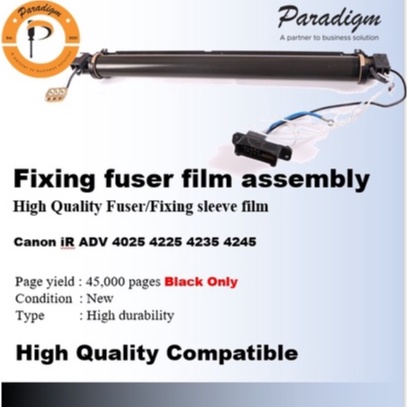 Canon imageRUNNER Advance 4025 4225 4235 4245 Fixing Fuser Film ...