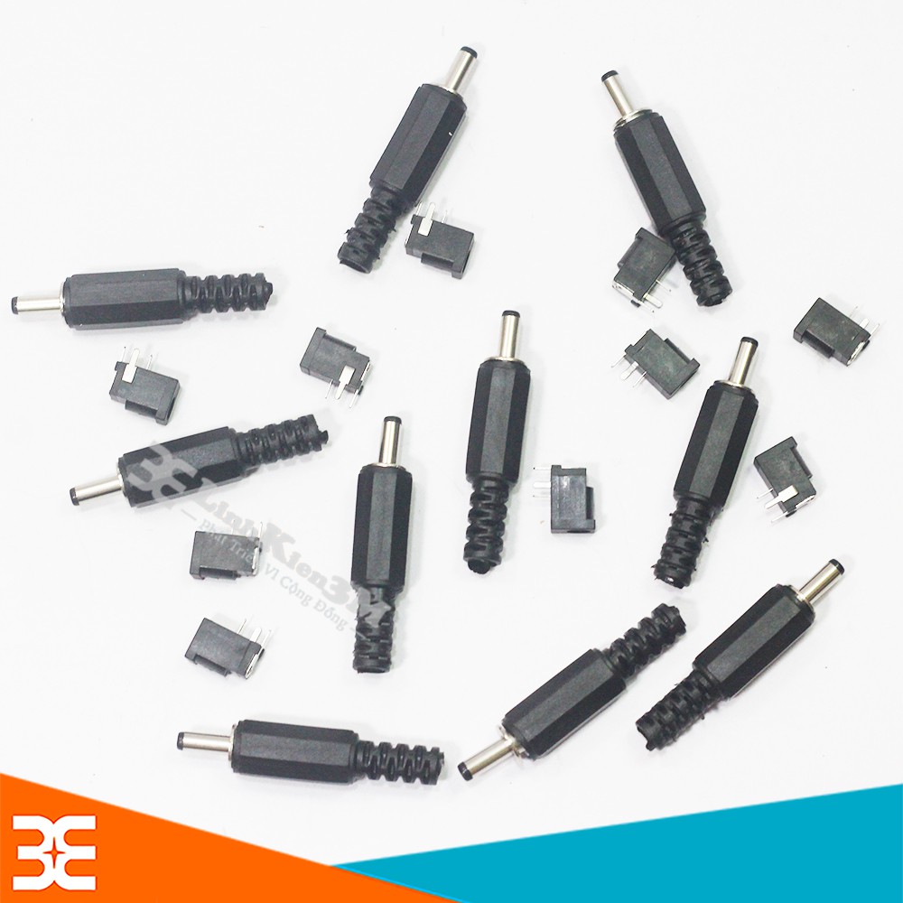 Set of 20 DC Jacks (10 male Jacks - 10 female Jacks) | Shopee Malaysia