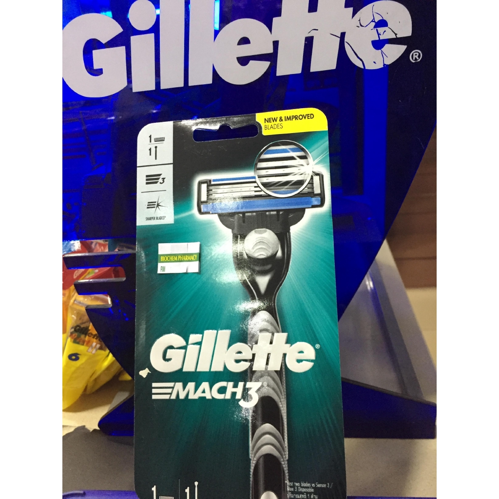 Gillette Mach3 Classic Razor 1's | Shopee Malaysia
