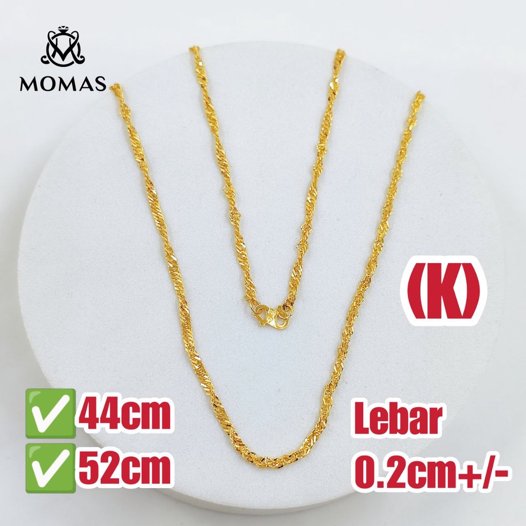 Rantai Leher Emas 916 Mesin Padu Rantai Leher Gila Gila Emas 916 Tulen ...