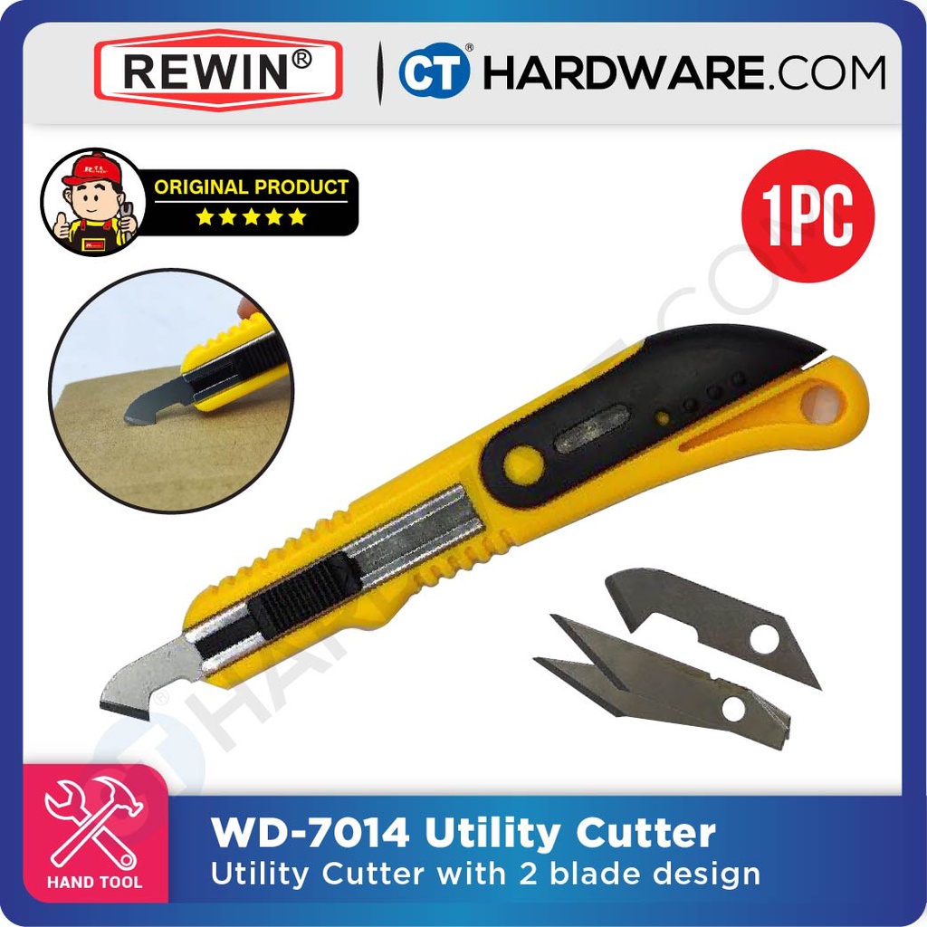REWIN WD7014 UTILITY CUTTER ( 2 BLADE DESIGN - STRAIGHT & CURVED ...