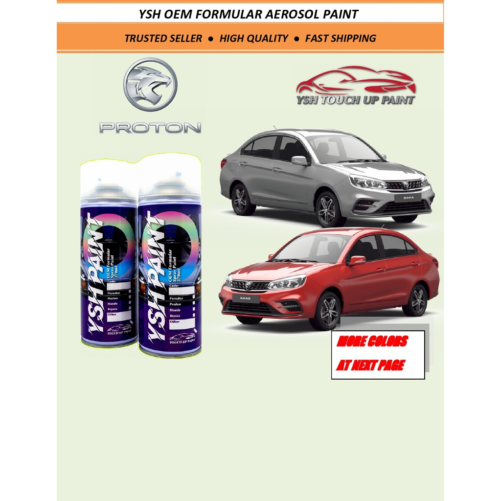 PROTON SAGA AEROSOL TOUCH UP PAINT | Shopee Malaysia