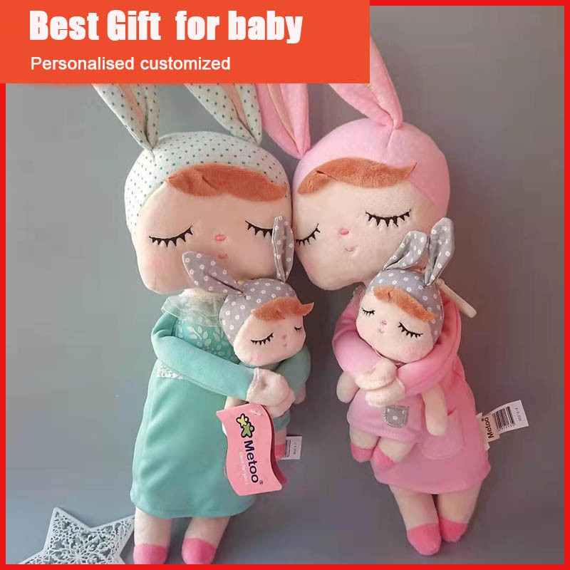 42cm Metoo Dolls Stuffed Toys Plush Animals Angela 2 Piece Set Kids ...