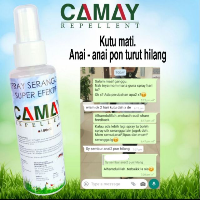 Camay Spray Serangga 💥Pest Repellent💥 | Shopee Malaysia