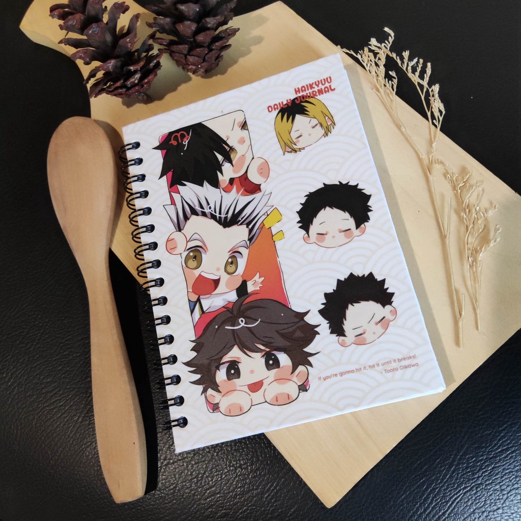 ANIME NOTEBOOK HARDCOVER SPIRAL SIZE A6 BY BIGMADAMERCH (ONE PIECE ...