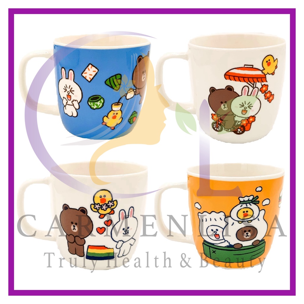 Darlie Line Friends Mug Set 4pcsa/1pcs | Shopee Malaysia
