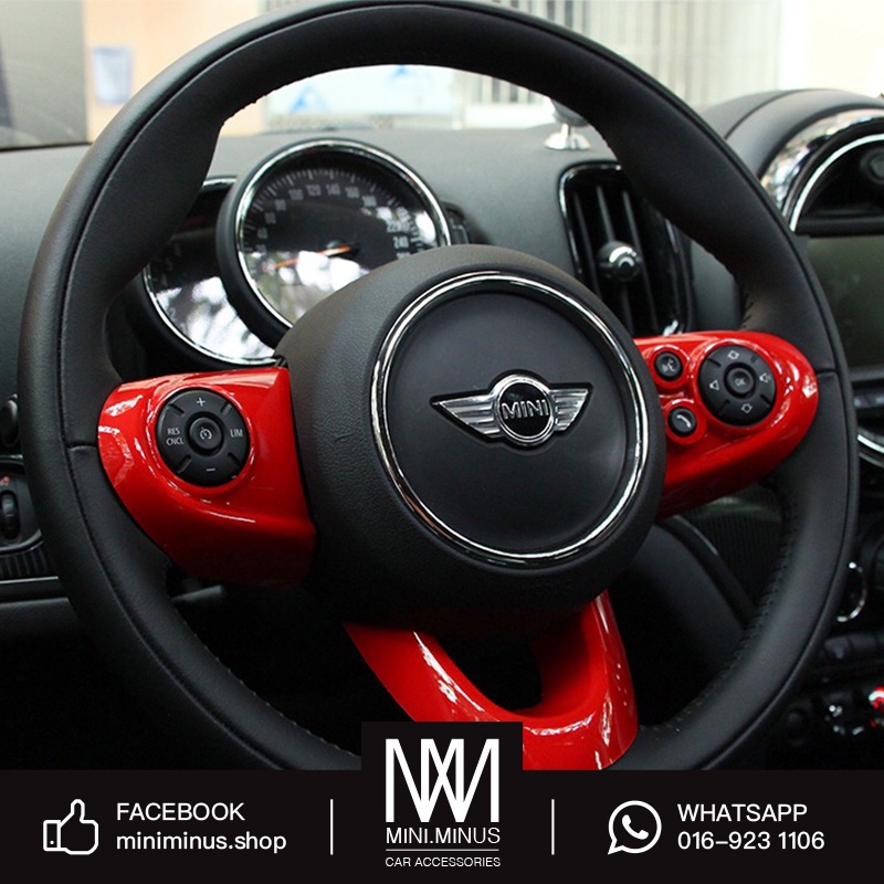 Mini Cooper F54 / F55 / F56 / F57 / F60 Steering Panel Cover | Shopee ...