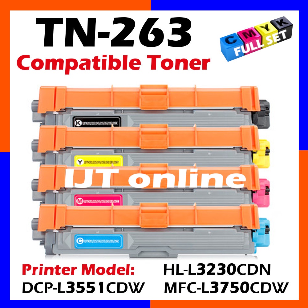Compatible Brother TN-263 TN263 TN 263 TN267 TN-267 TN 267 Toner HL ...