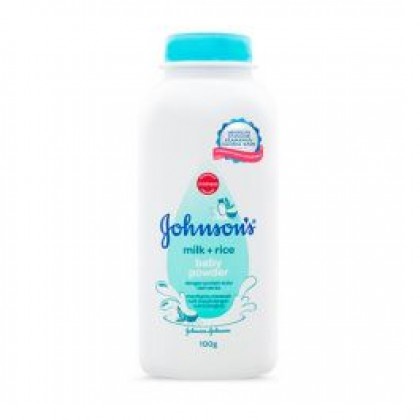 Johnson's Baby Powder Milk + Rice (100g) | Shopee Malaysia