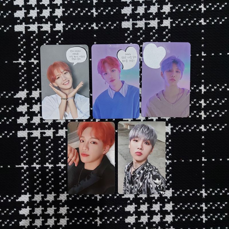 AB6IX / WANNA ONE / MXM - Album Vol.1 [6IXENSE] Lim Youngmin and Jeon Woong Photocards | Shopee ...