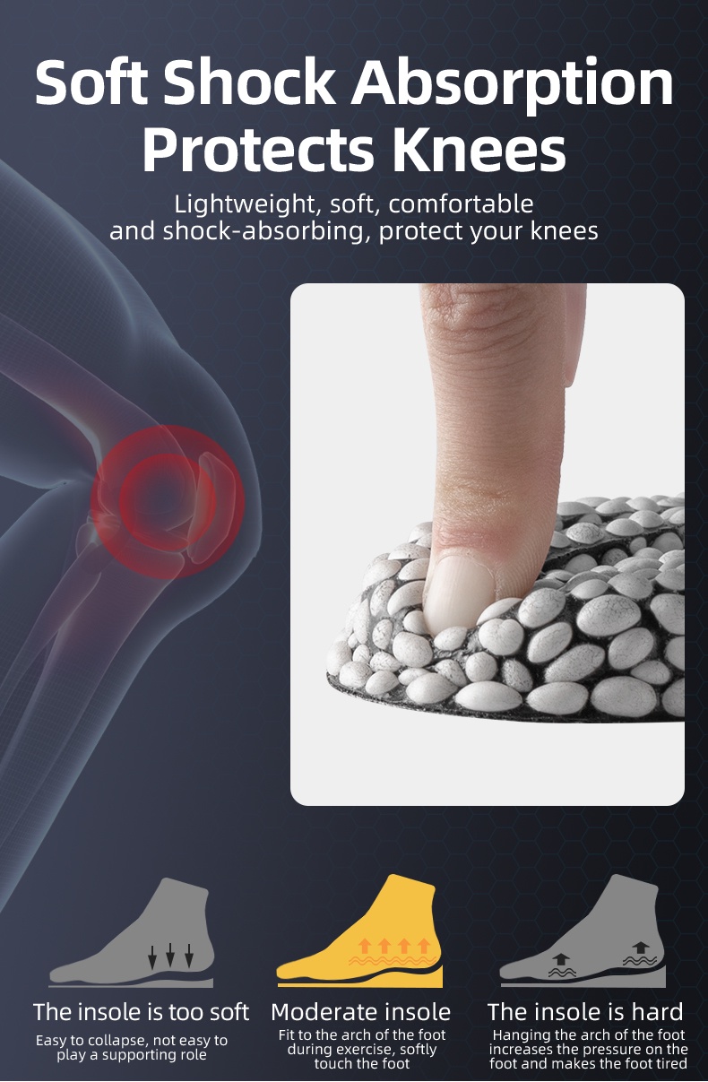 【MY Delivery】ROCKBROS Cycling Sports Insoles Shock Absorption Comfort ...