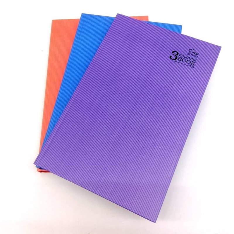NEW!! Uni 3 Columns Foolscap Book 120Pgs | Shopee Malaysia