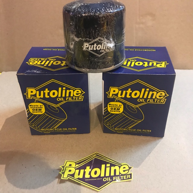 PUTOLINE OIL FILTER HF204 - Z250 ER6 VERSYS Z750 Z800 Z900 Z1000 ZX10R ...