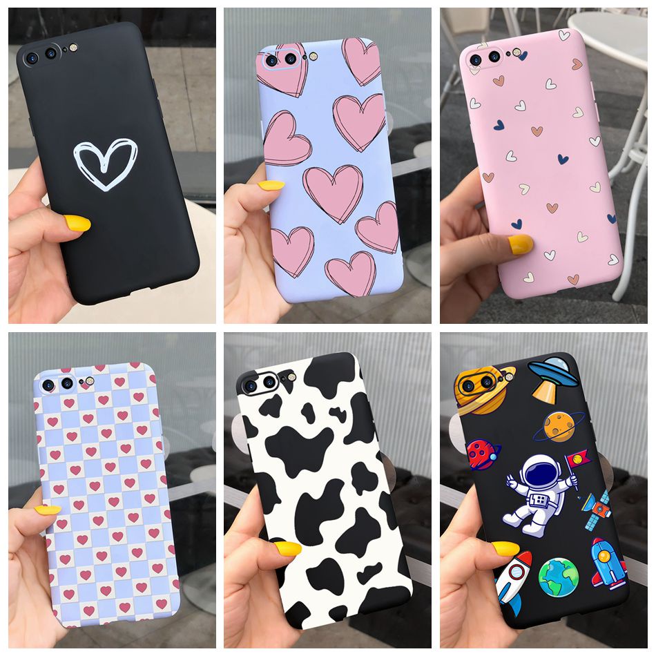 Cute Love-Heart Casing iPhone 7 Plus 8Plus iPhone7 8 Soft Case Candy ...