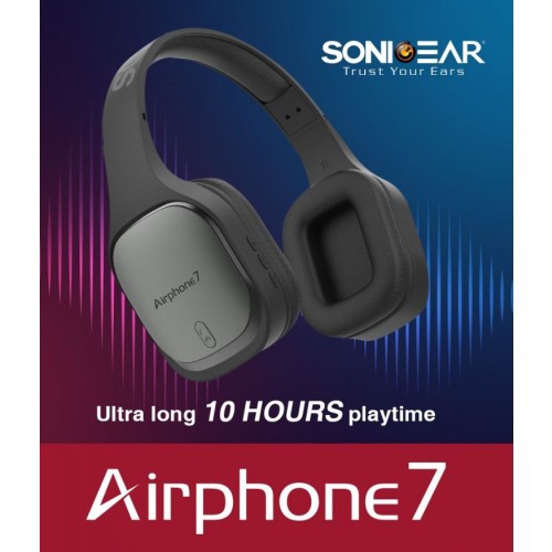 SonicGear Airphone 7 Bluetooth Headphones With Mic | Shopee Malaysia