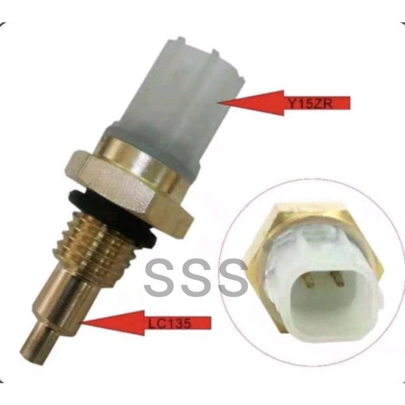 ORIGINAL GL RACING THERMO SENSOR WATER SENSOR LC135 PNP Y15ZR y15 ...