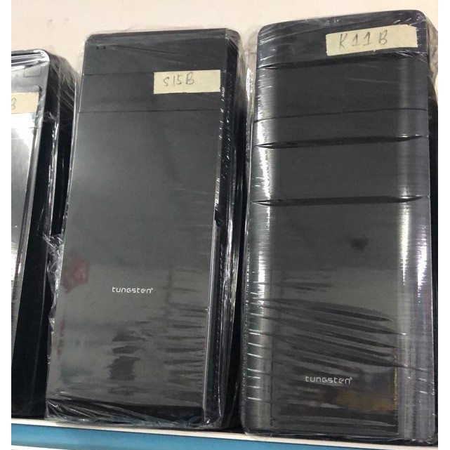 NEW TUNGSTEN DESKTOP CASING ( COMPUTER CASE ) C/W POWER SUPPLY | Shopee ...