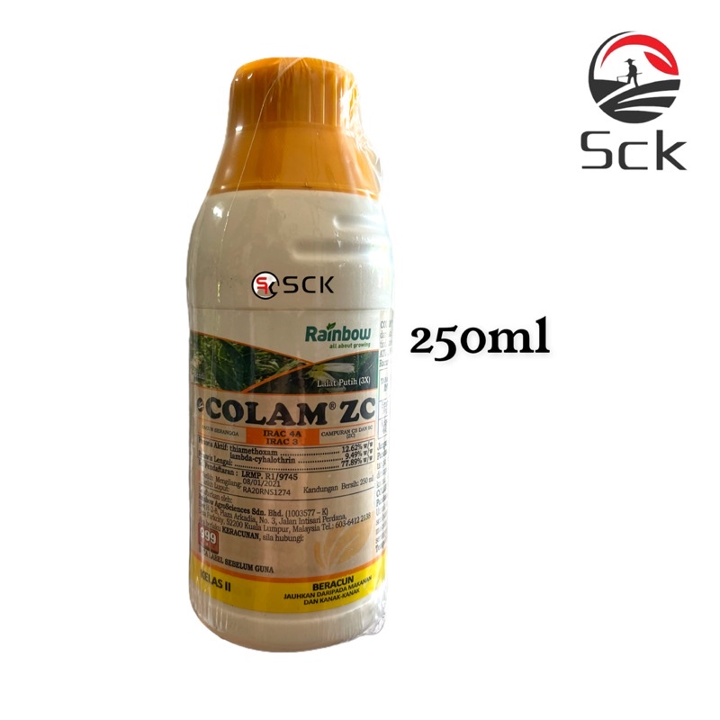 Colam ZC 250ml/Rainbow Racun serangga Sama dengan Alika ZC) | Shopee ...