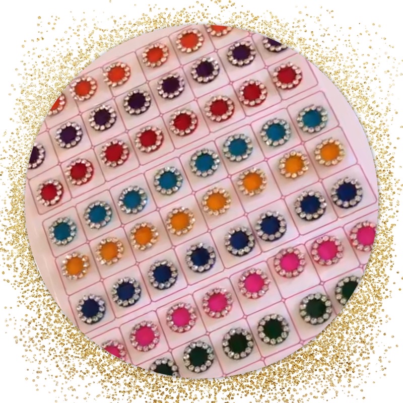 RoMaz Raavya KumKum Bindi Book Stone Bindi (Pottu) | Shopee Malaysia