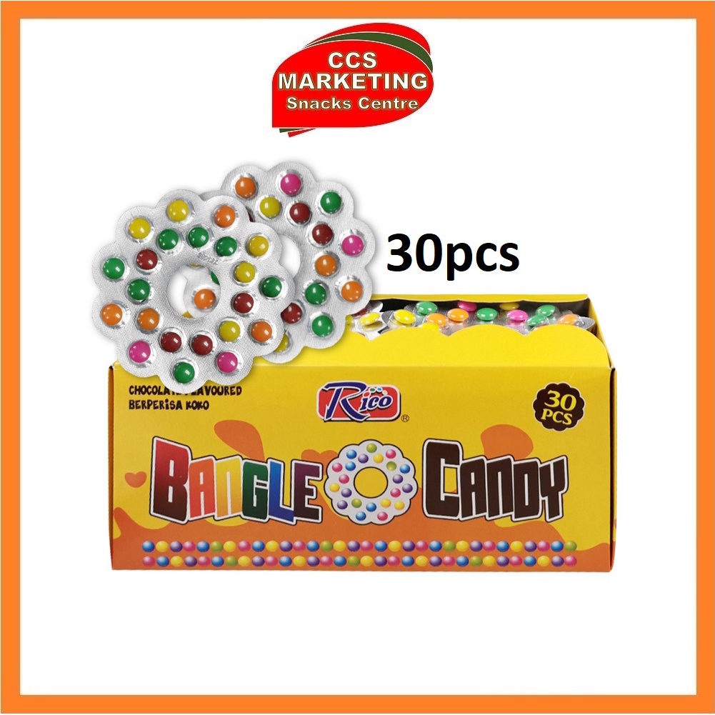 CCS Rico Bangle Candy Chocolate Flavour ( 30pcs ) | Shopee Malaysia
