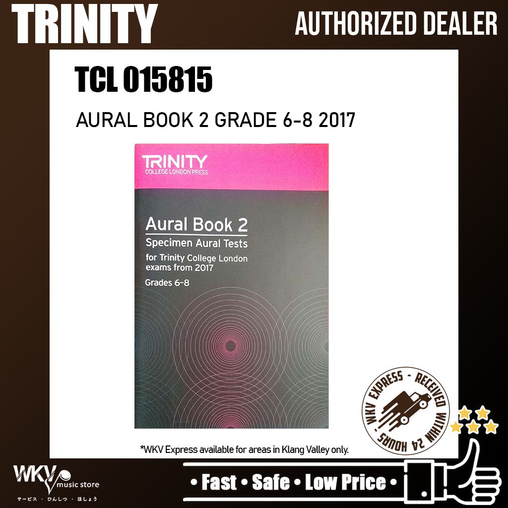 Trinity Aural Book2 Specimen Aural Tests for Trinity College London ...