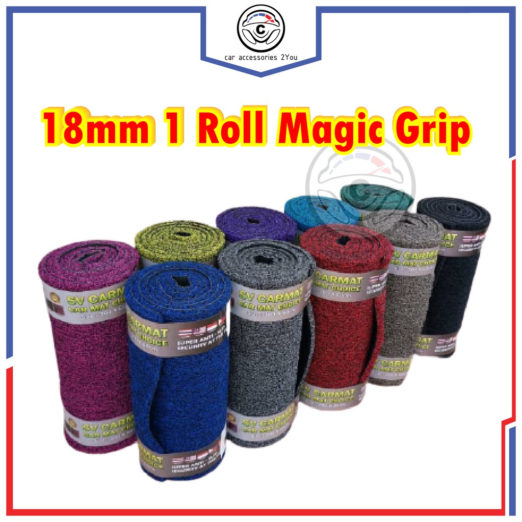 18MM OEM Car Coil Mat Floor Mat Carpet Karpet Magic Grip Backing Carmat ...