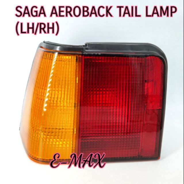 PROTON SAGA AEROBACK TAIL LAMP LH / RH (1ST MODEL)(YEAR 1985') | Shopee ...