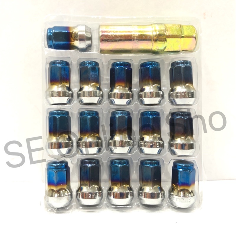 #Heavy Duty Heptagon Sport Rim Wheel Lock Nut Special Lock Nut Proton ...