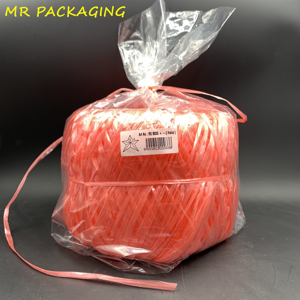 Premium Plastic Rafia String [ 800gm ] - Rope / Tali Rafia Plastik ...