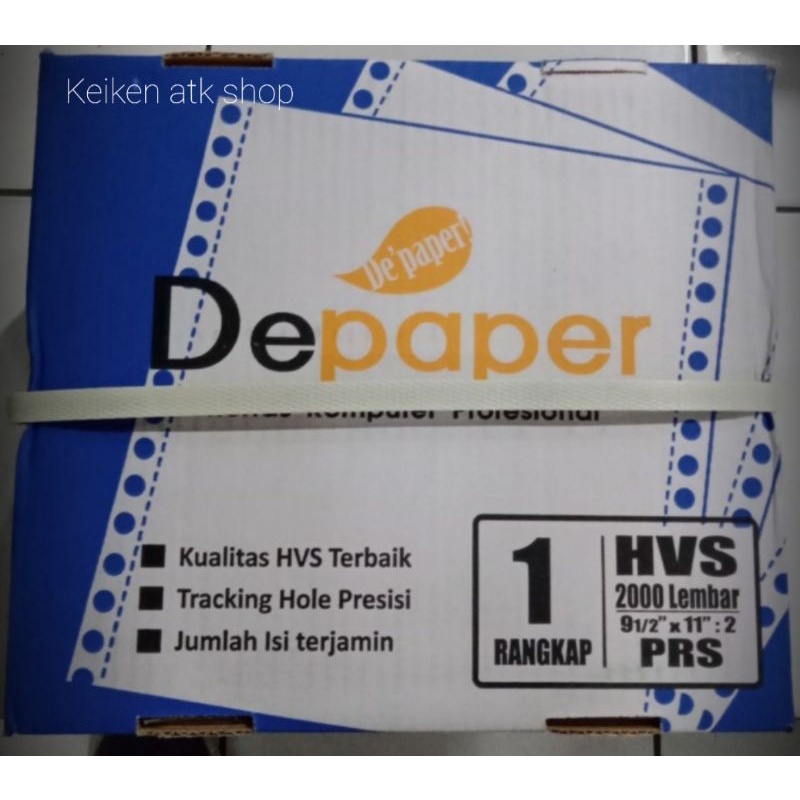 Continues form / Computer paper 9 1/2 x 11 - 1 Ply | Shopee Malaysia