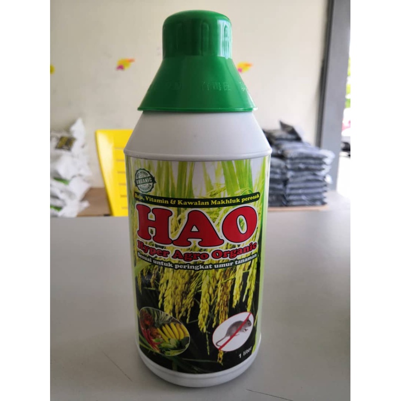 HAO Hyper Agro Organic 1ltr Pereputan Jerami untuk 6relung Kedah ...