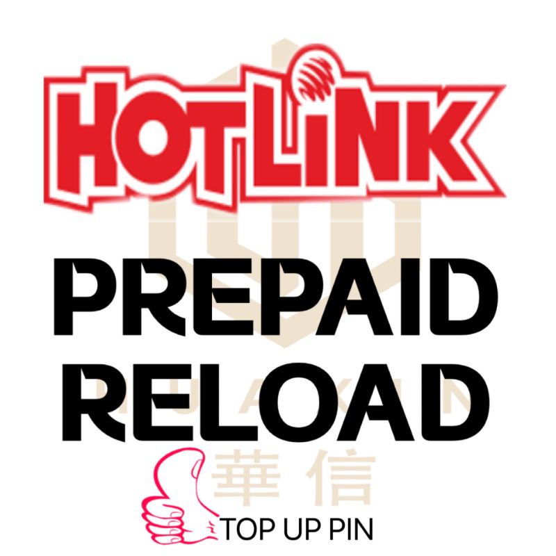 Hotlink / Maxis Prepaid Topup Pin RM5/10/30 | Shopee Malaysia