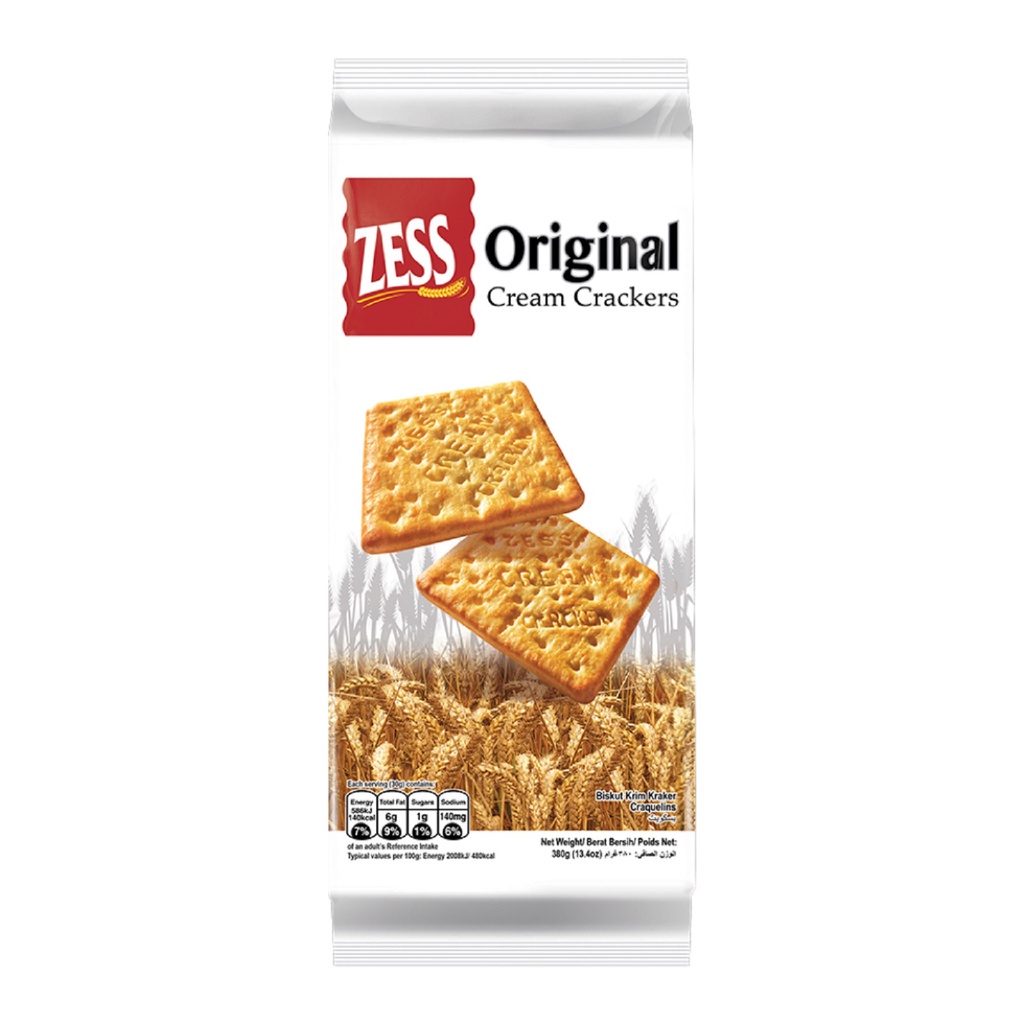 Zess Original Cream Cracker (380g) | Shopee Malaysia