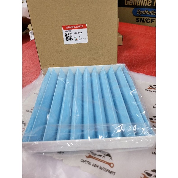 17801-87444 F CARBIN FILTER AIRCOND OR MYVI AXIA BEZZA ALZA AVANZA 2014 ...