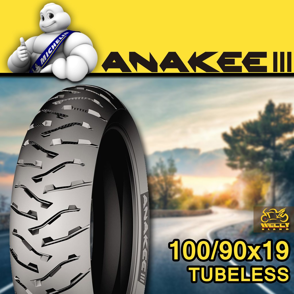 Michelin Anakee 3 III 100/90x19 Tyre Tayar BMW R1200GS R1200 GS KTM ...