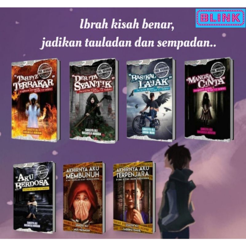 Blink Novel Kisah Benar Dari Fail Juvana | Shopee Malaysia