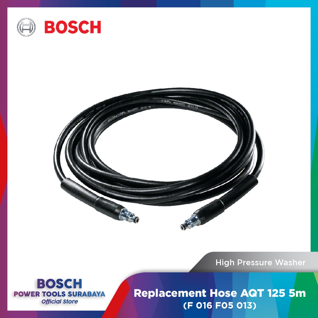 Replacement Hose 5m Bosch for Jet Cleaner Aquatak & AQT max 150 Bar ...