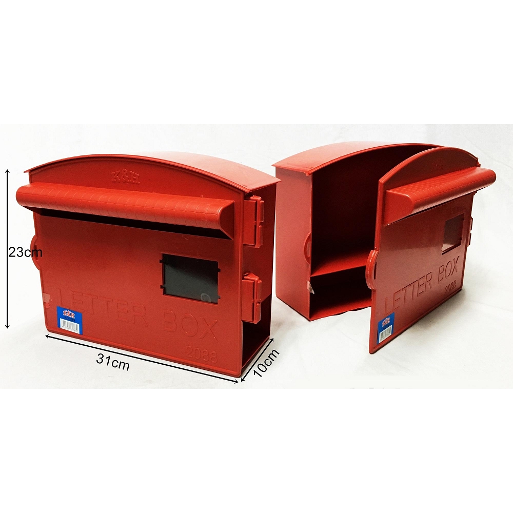 PVC Letter Box - Red Colour - Peti Surat 2088 | Shopee Malaysia